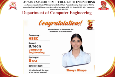 Computer Engineering Department - JSPM's Rajarshi Shahu College of ...