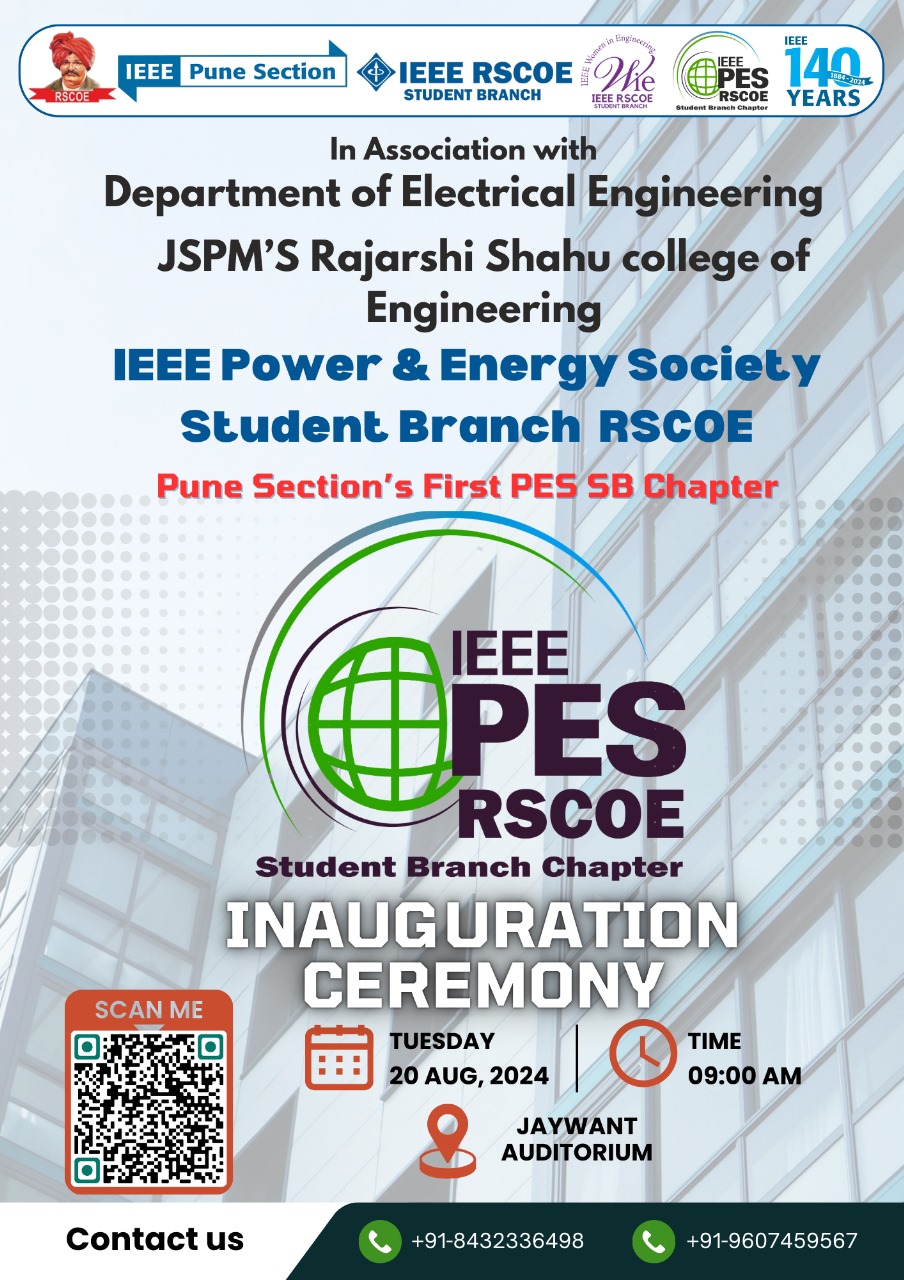 - JSPM's Rajarshi Shahu College of Engineering, Tathawade, Pune