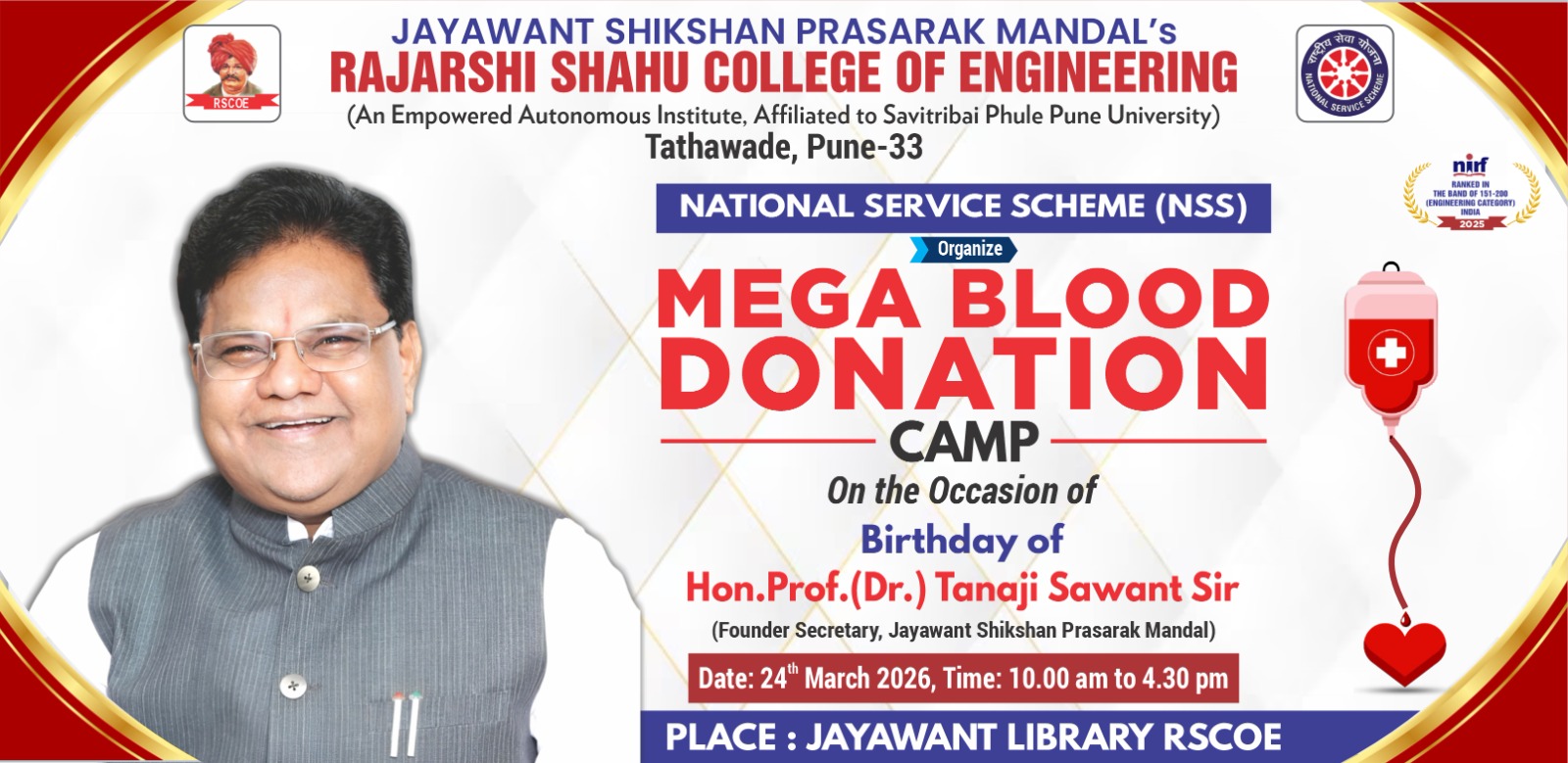 Home Page - JSPM's Rajarshi Shahu College of Engineering, Tathawade, Pune
