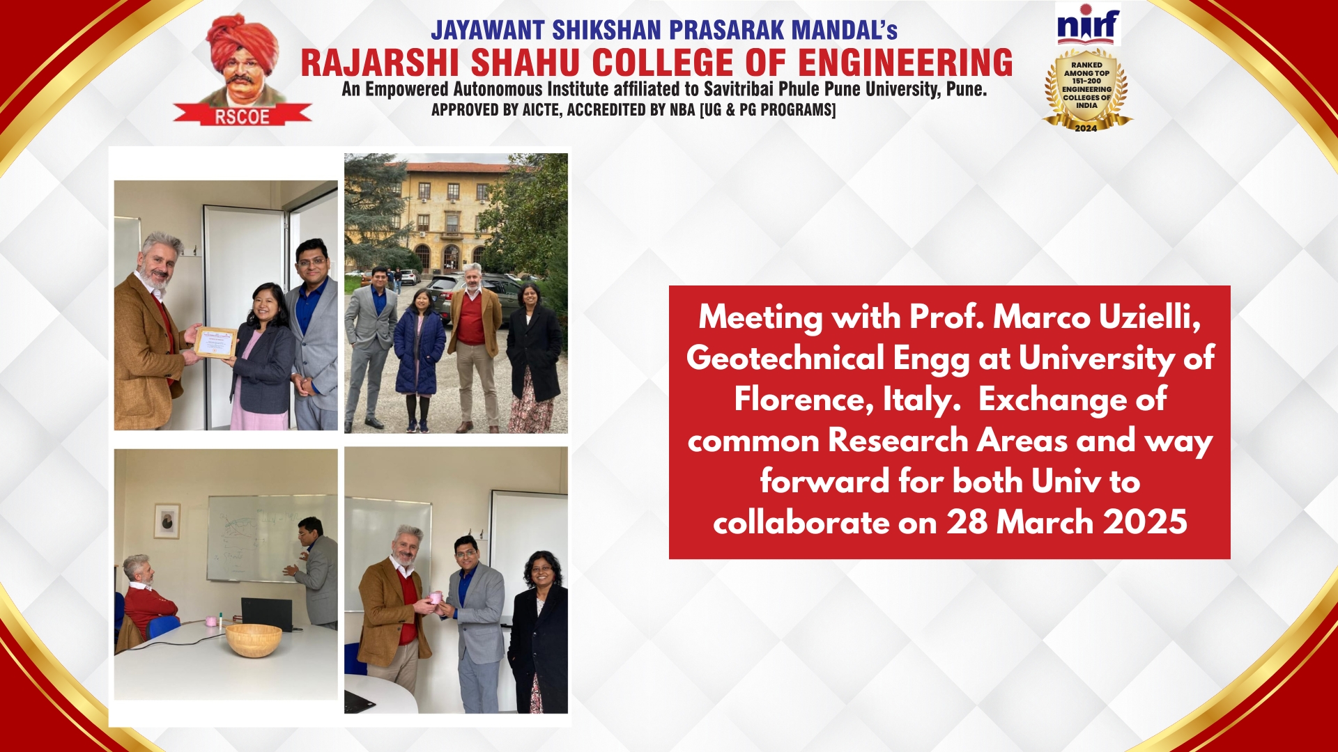 Home Page - JSPM's Rajarshi Shahu College of Engineering, Tathawade, Pune