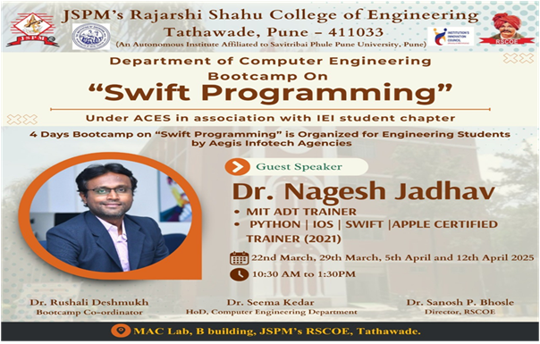 Home Page - JSPM's Rajarshi Shahu College of Engineering, Tathawade, Pune
